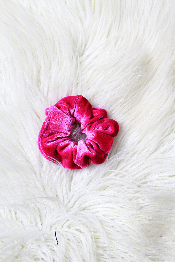 Velvet Sparkle Scrunchie Pink – Rarr Designs